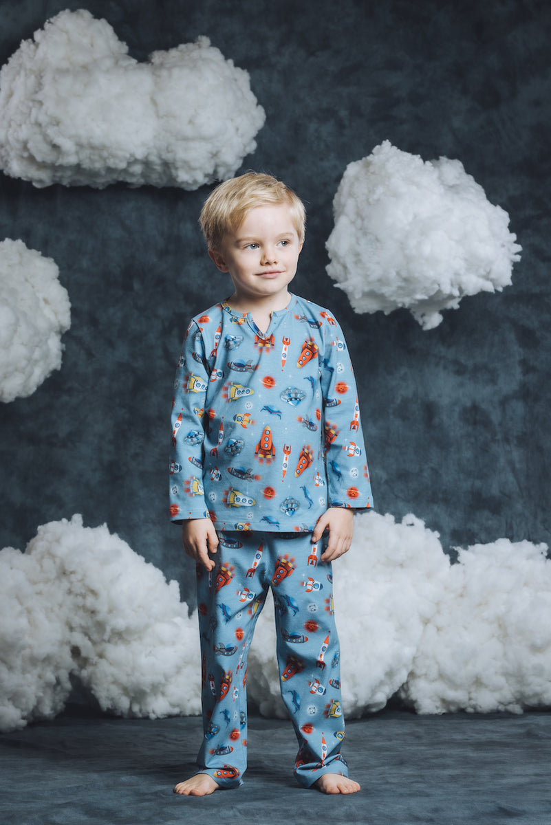 Timeless kids' pyjama set Sam | Designer Nightwear | 100% cotton ...